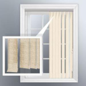 Vertical Blind Channel Panels & Fabric Inserts | ReSlat.com